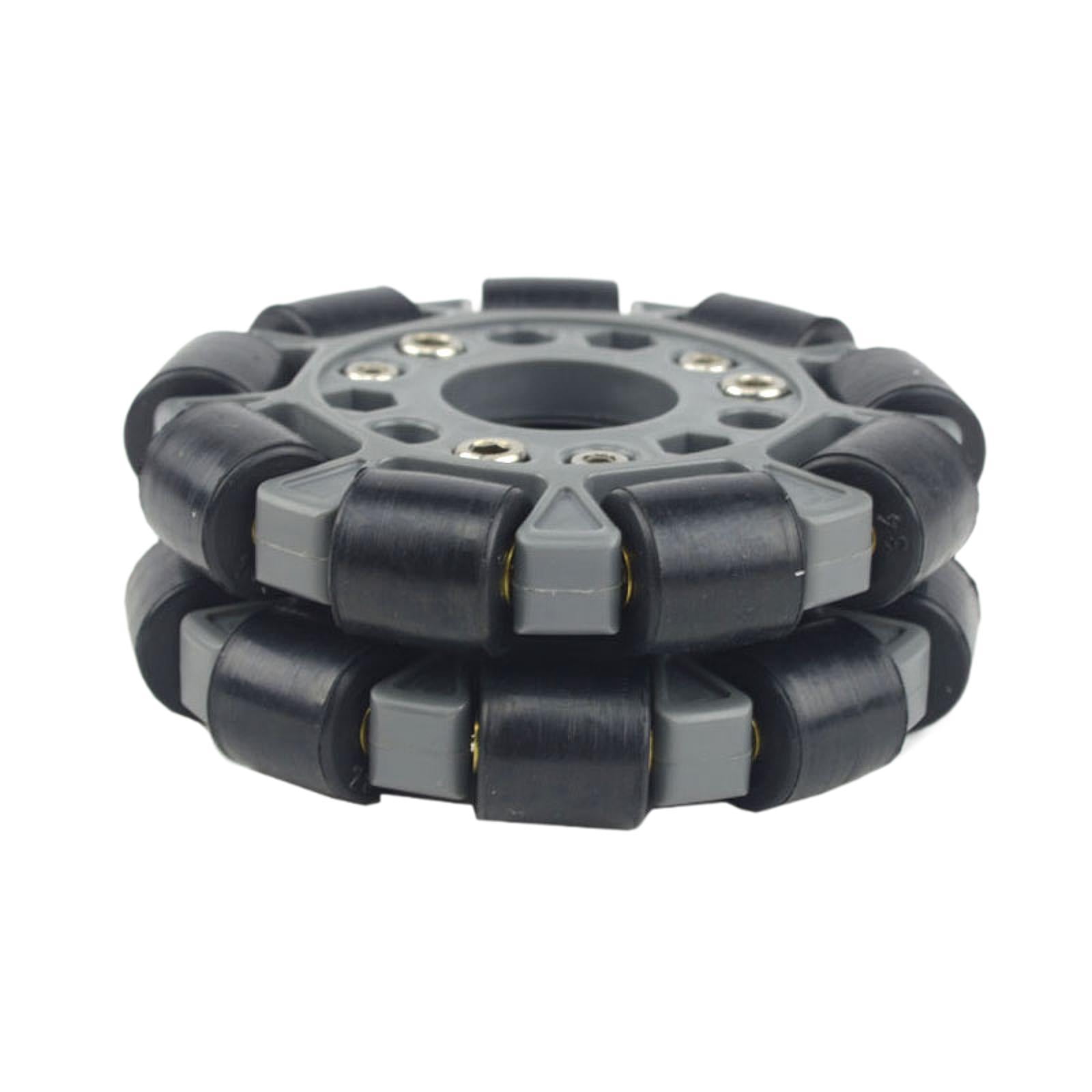 LeeQinersw Robot Omni Wheel 3.94inch Rubber Roller Assembly Maintenance ...