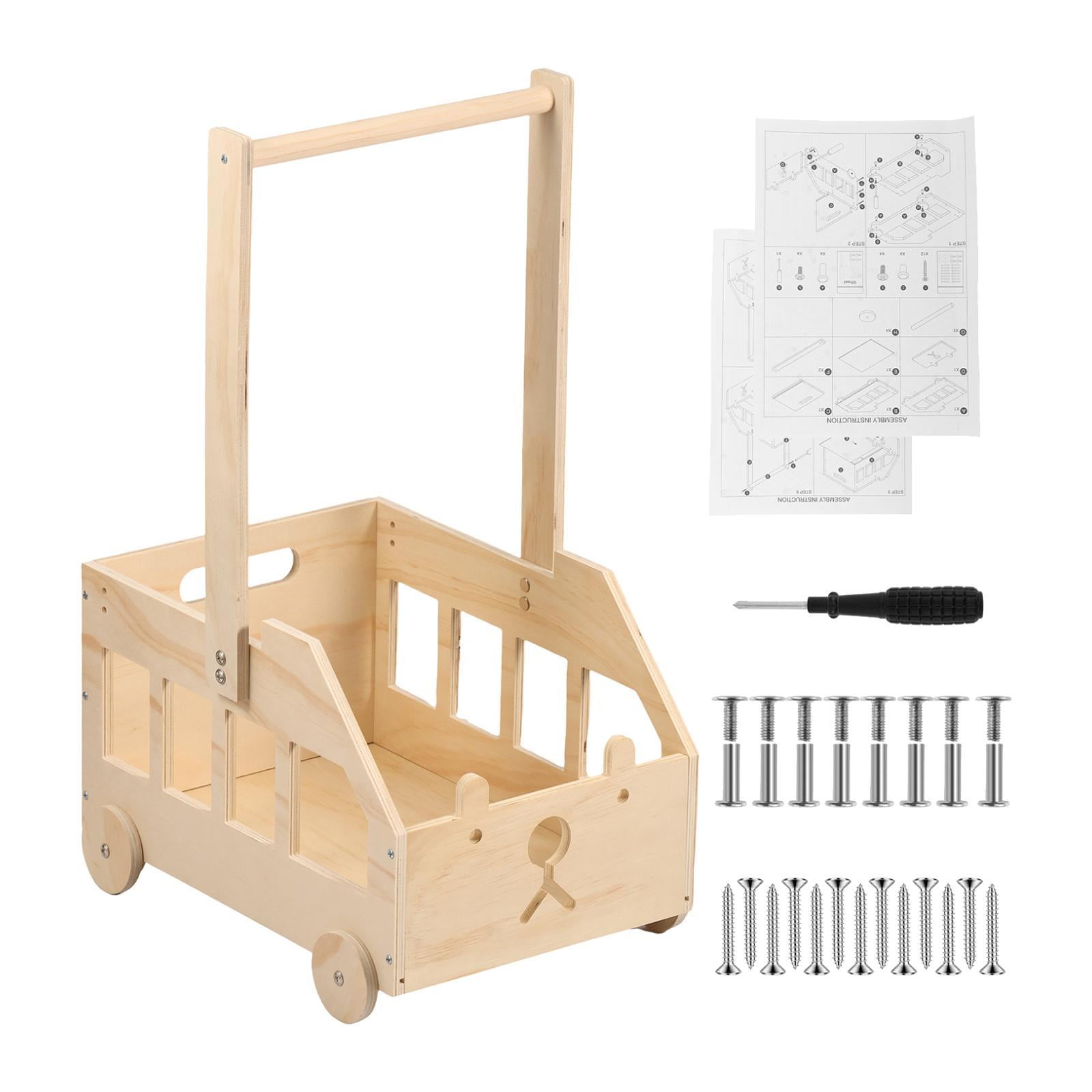 LeeQinersw Wooden Baby Shower Crate Closet Storage Basket Sturdy ...