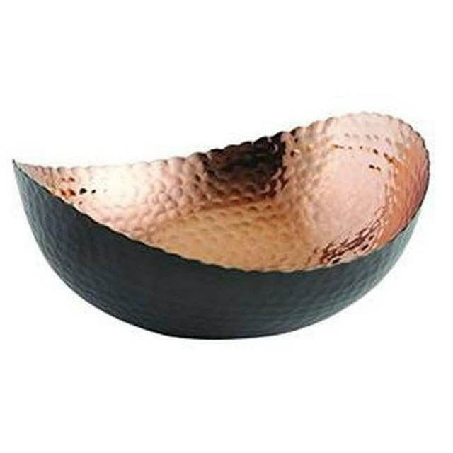 Leeber 72073 7.25 x 6 in. Eclipse Bowl, Black & Copper - Walmart.com
