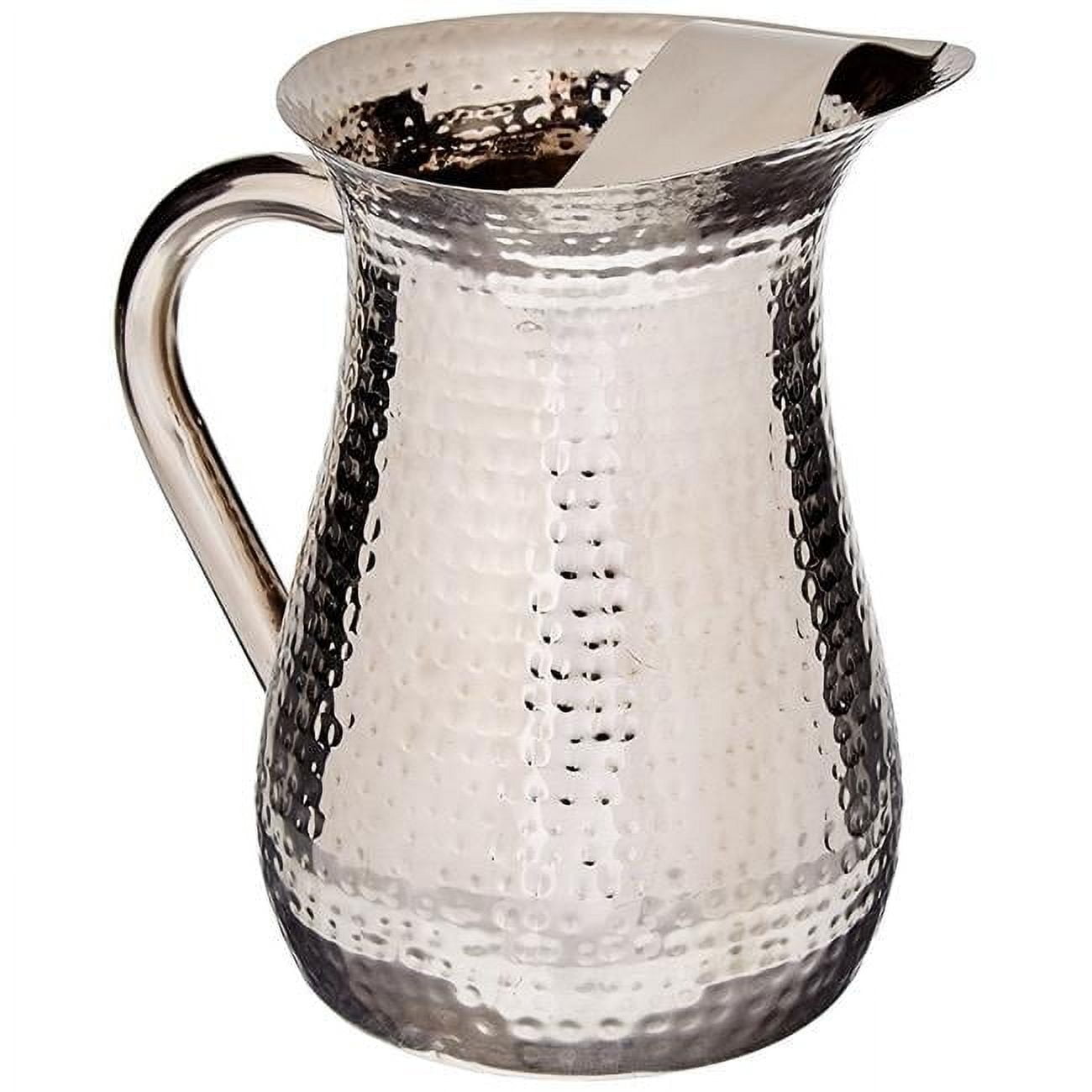 Leeber 72605 Hammered Pitcher With Ice Guard, 72 oz. - Walmart.com