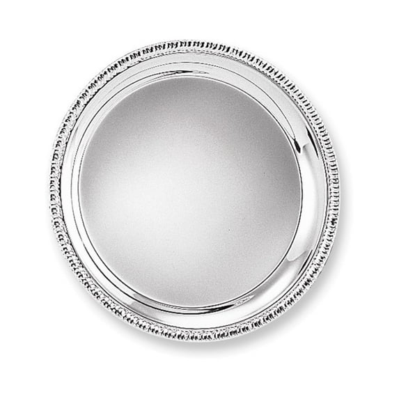 Leeber Plain Tray, 12", Silver, Silver-Plated - Walmart.com