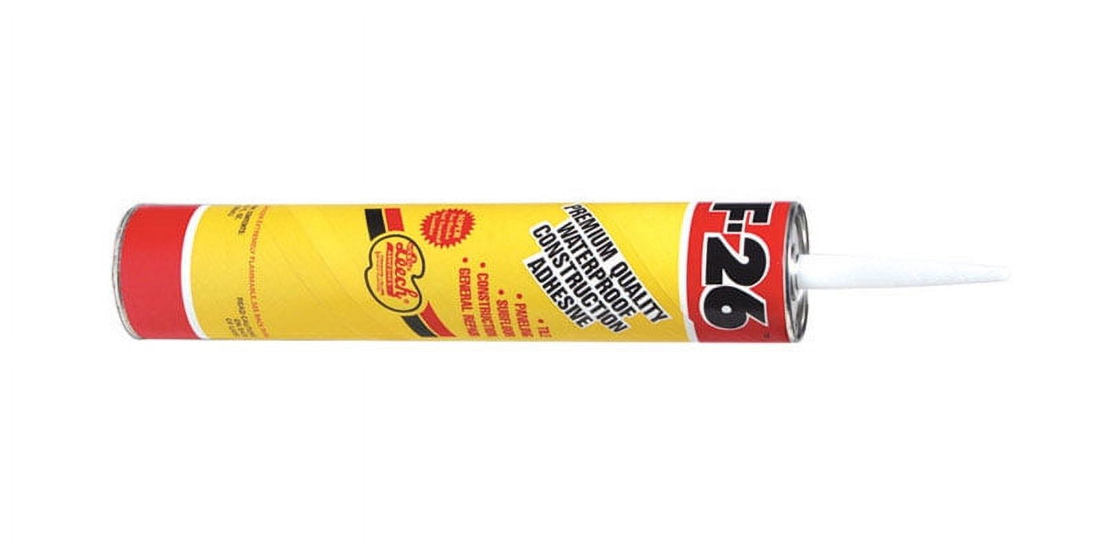 Leech F-26 28 Oz. Construction Adhesive F26-34 Pack of 12 - Walmart.com