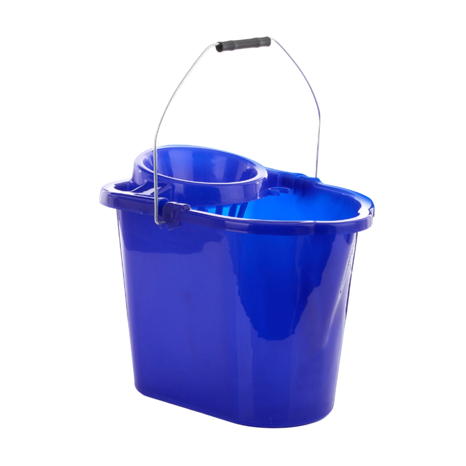 Leecroft Budget Oblong Mop Bucket Blue 14L - Walmart.com
