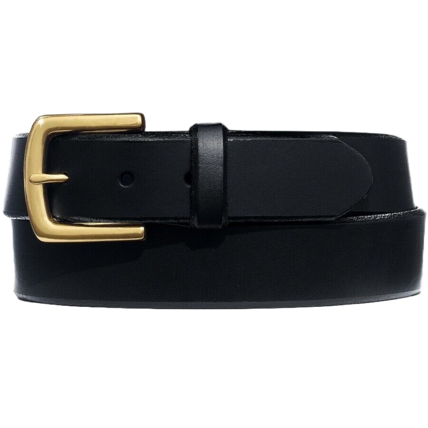 Leegin Men's English Bevel Latigo Black Belt 21803 - Walmart.com