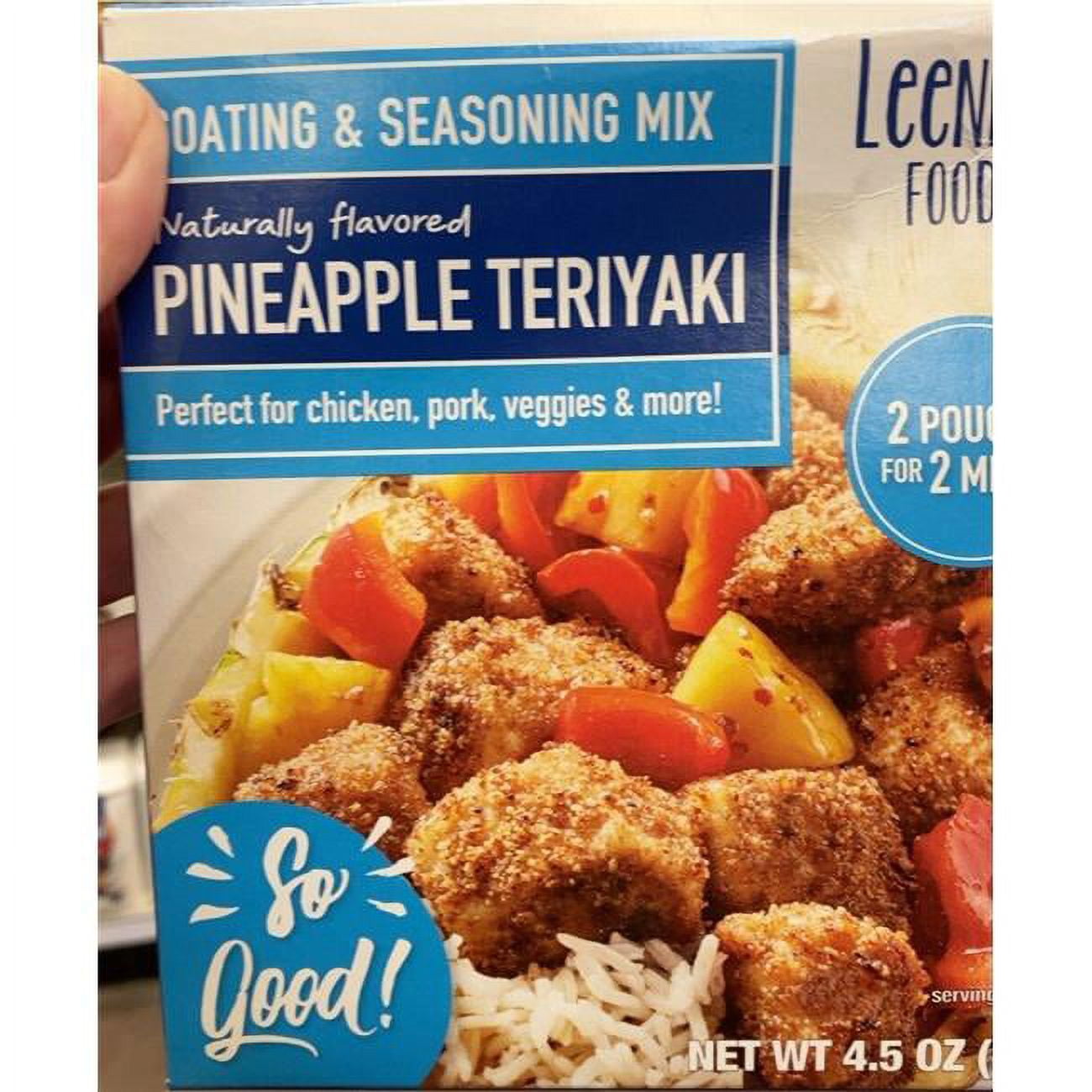 Leenies Foods 2201473 Teryaki Pina Seasoning Coat Mix - Pack of 6 ...