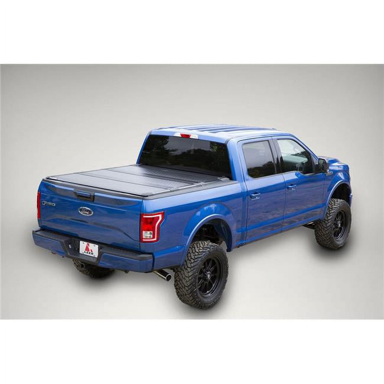 Leer 631405 Hard Folding Matte Black Textured Tonneau Cover - Walmart.com