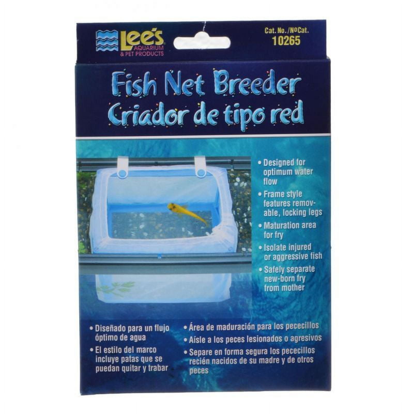 Lees Fish Net Breeder [Aquarium, Breeding & Isolation Equipment] 6.75"L ...