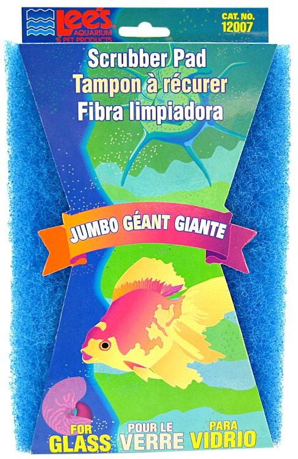 Jumbo Glass Aquarium Scrubber Pad by Lees - Heavy-Duty, Customizable ...