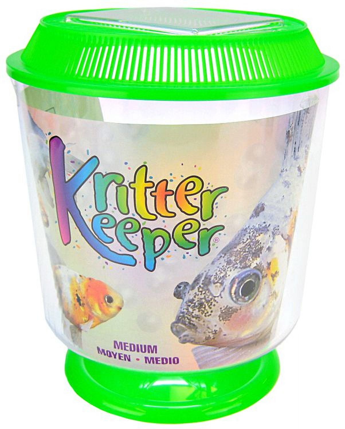 Lees Round Kritter Keeper - Medium (7.25" Diameter x 8.5" High) - Walmart.com