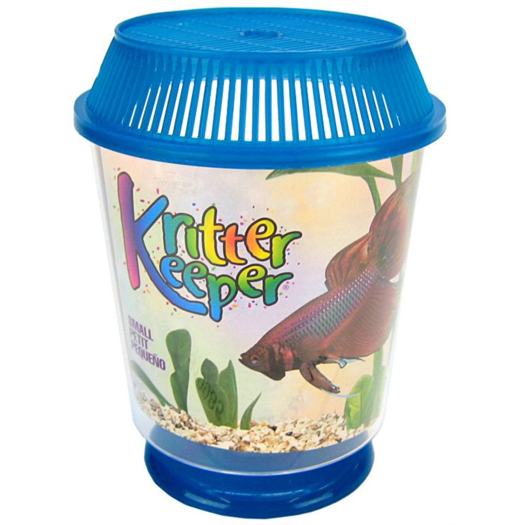 Lees Kritter Keeper Round for Fish, Insects or Crickets - Walmart.com