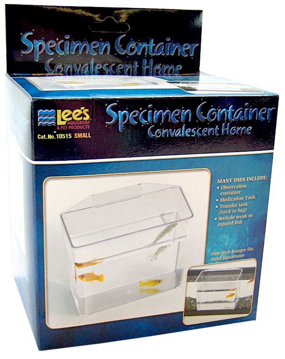 Lees Specimen Container Convalescent Home for Weak or Injured Fish ...
