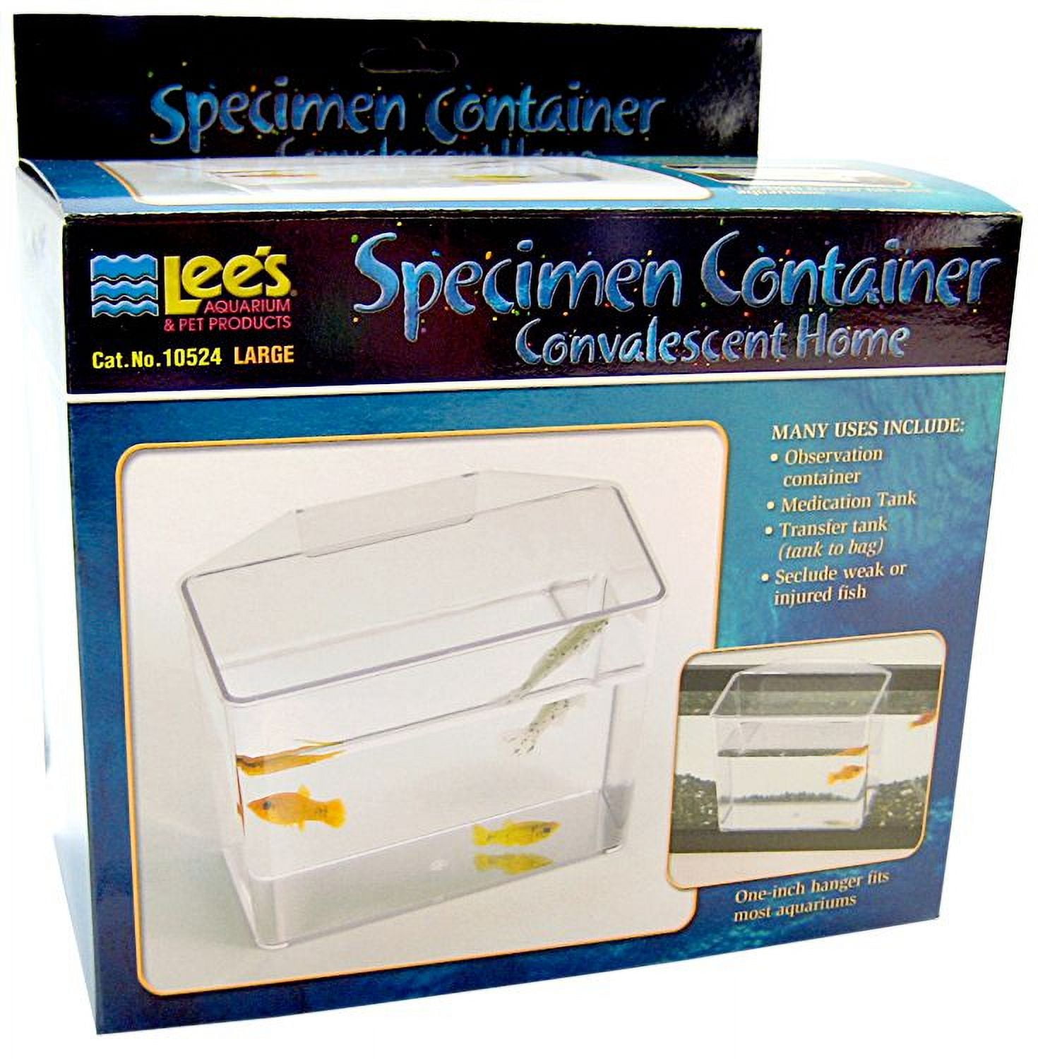 Lees Specimen Container Convalescent Home for Weak or Injured Fish ...