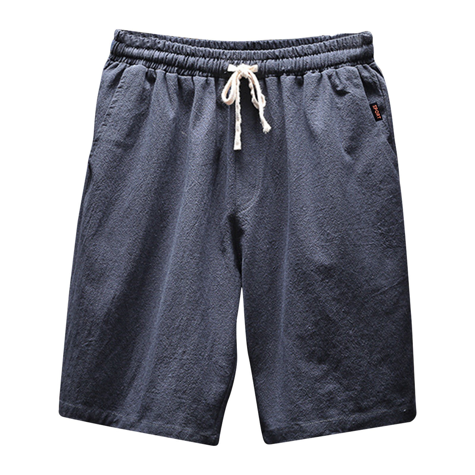 Leesechin Big and Tall Shorts Clearance Mens Shorts Casual Drawstring ...