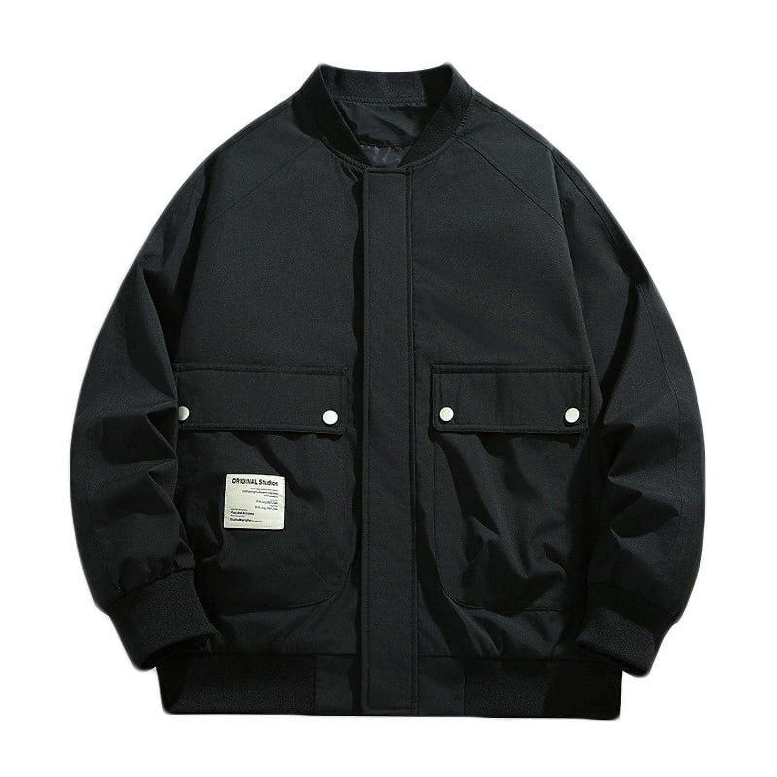 Leesechin Men's Hardshell Jacket Outdoor Sportswear Men's Turtleneck ...