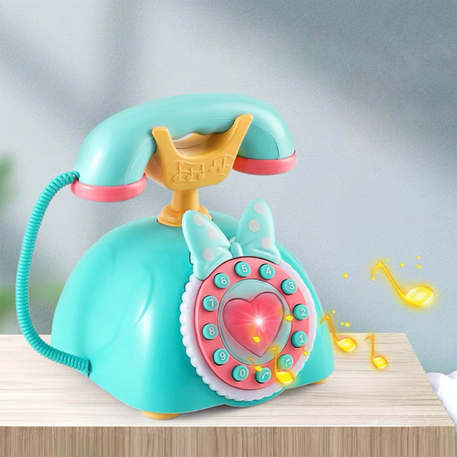Leesechin Clearance New Music Princess Telephone Toys Chinese And ...