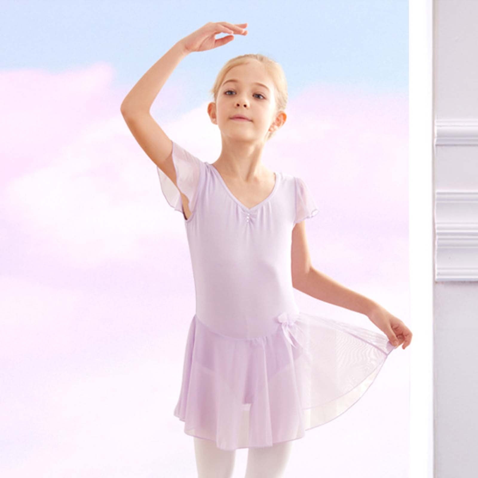 Leesechin Girls Dresses Clearance Baby Children's Dance Leotard Clothes ...