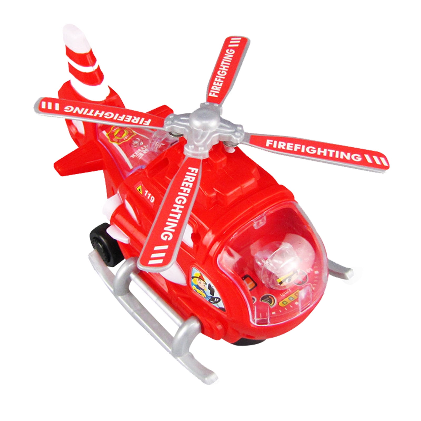 Leesechin Helicopter Toy, Helicopter With 4D Stunning Realistic Lights ...