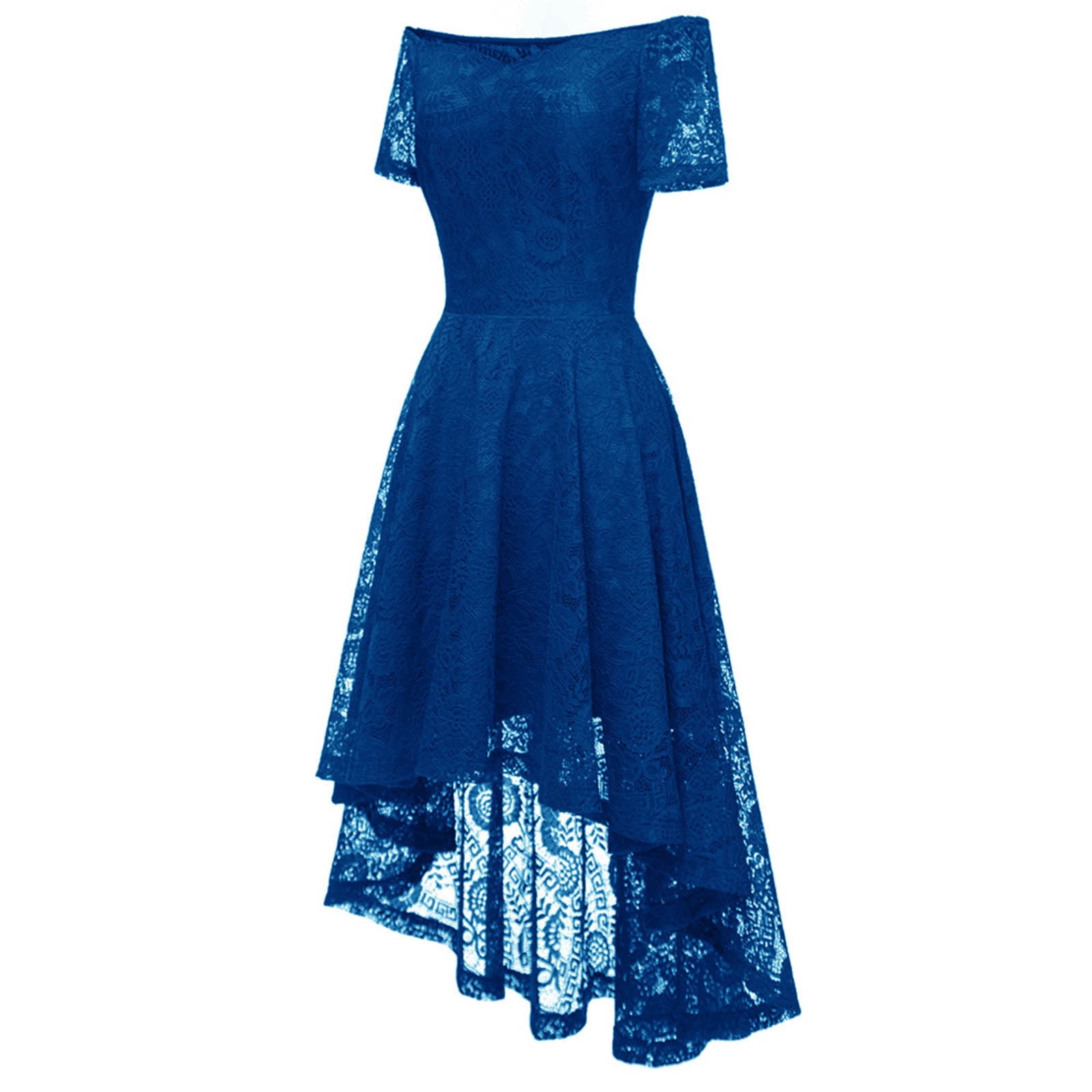Leesechin Ladies Formal Dresses Vintage Princess Floral Lace Cocktail ...