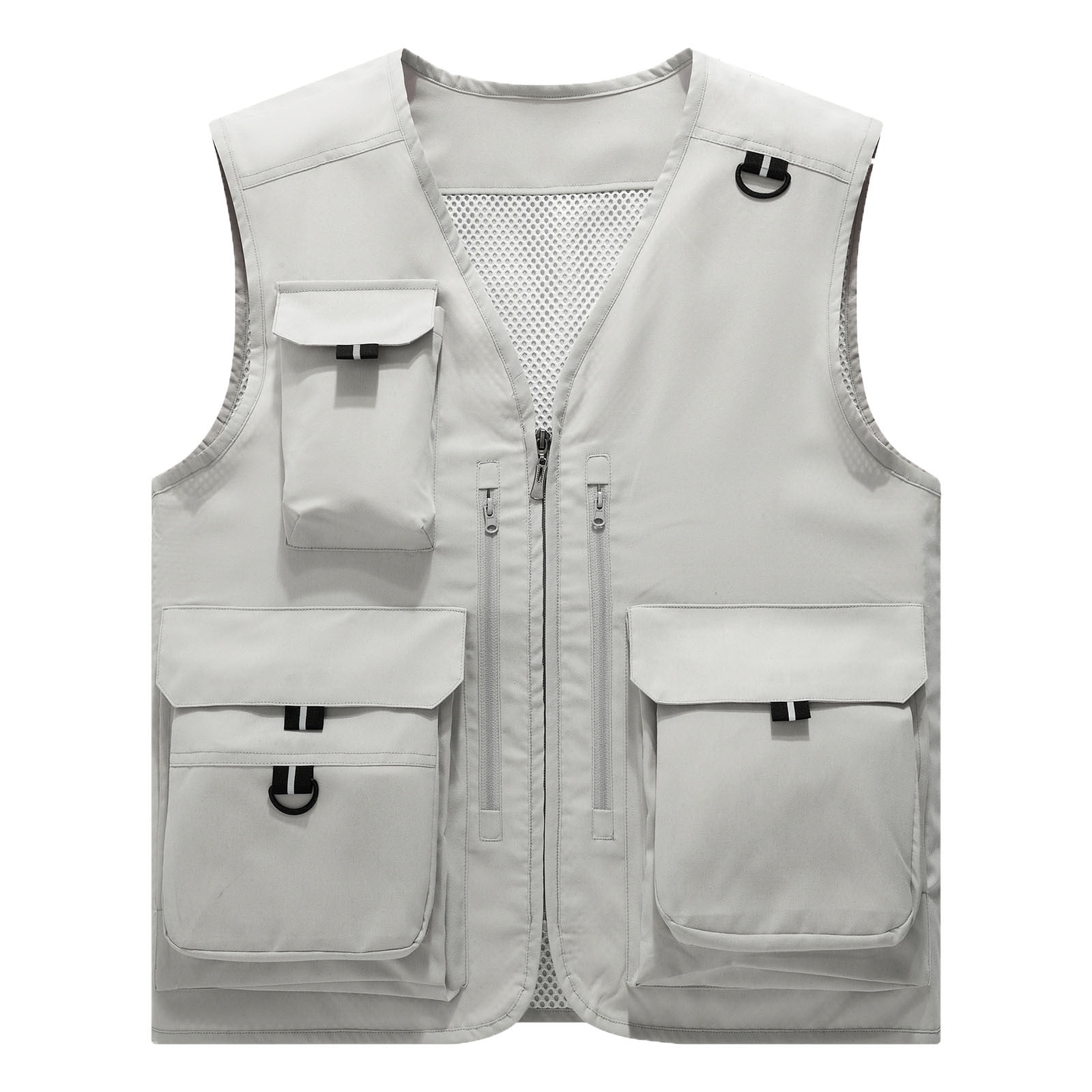 Leesechin Men's Fishing Vest Outdoors Travel Work Photography ...