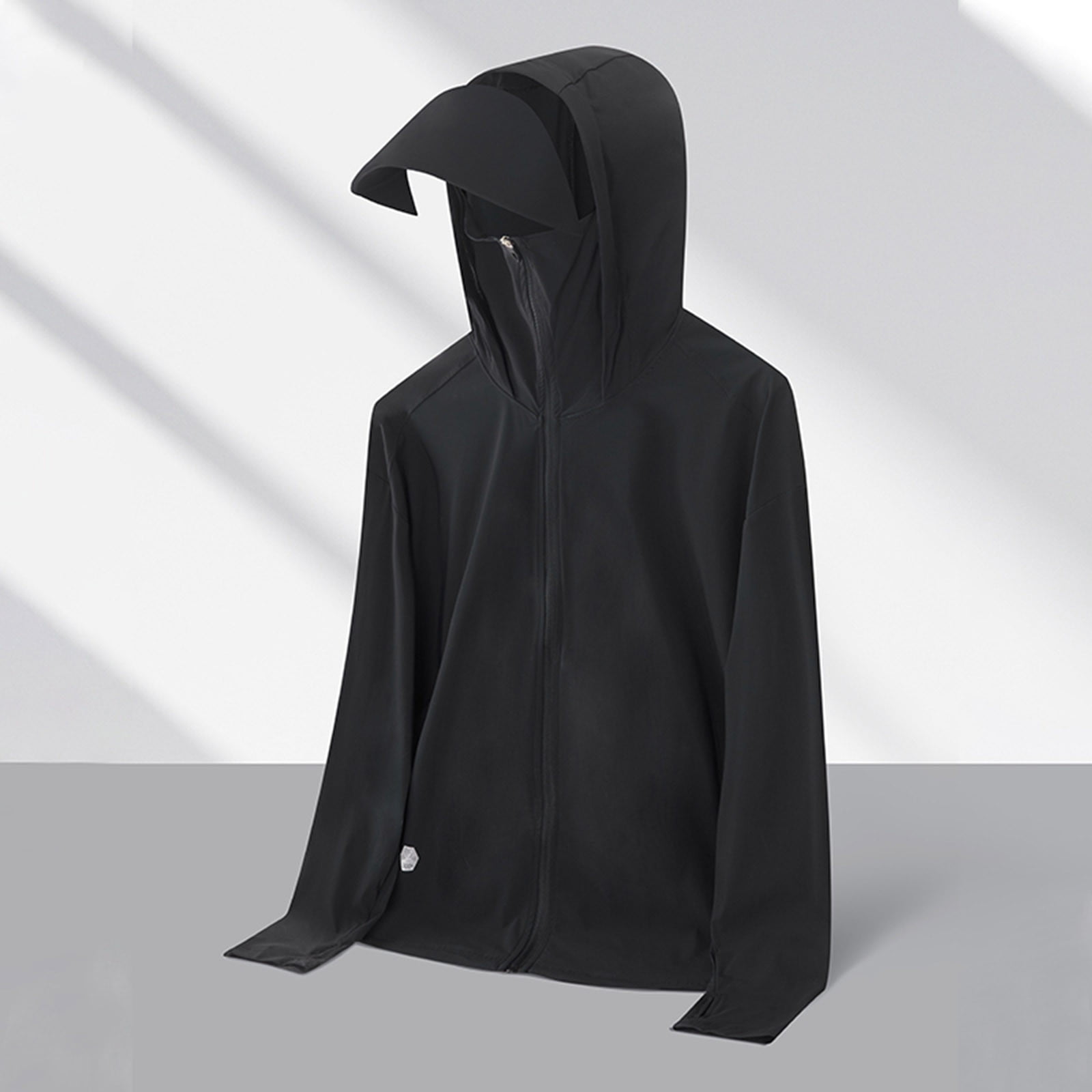 Leesechin Men's UPF 50+ Sun Protection Outdoor Lightweight Full Zip ...