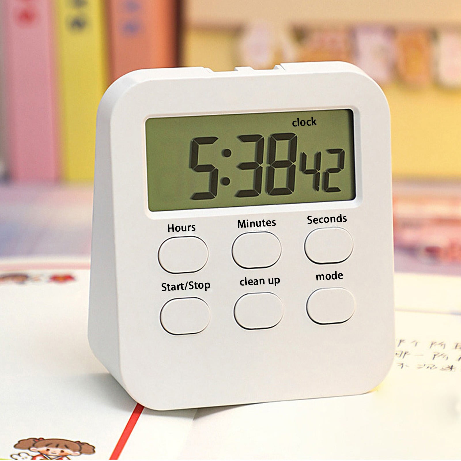 Leesechin Timer Self-Discipline Timer Kitchen Reminder Can Mute Learning Beauty Countdown With ...