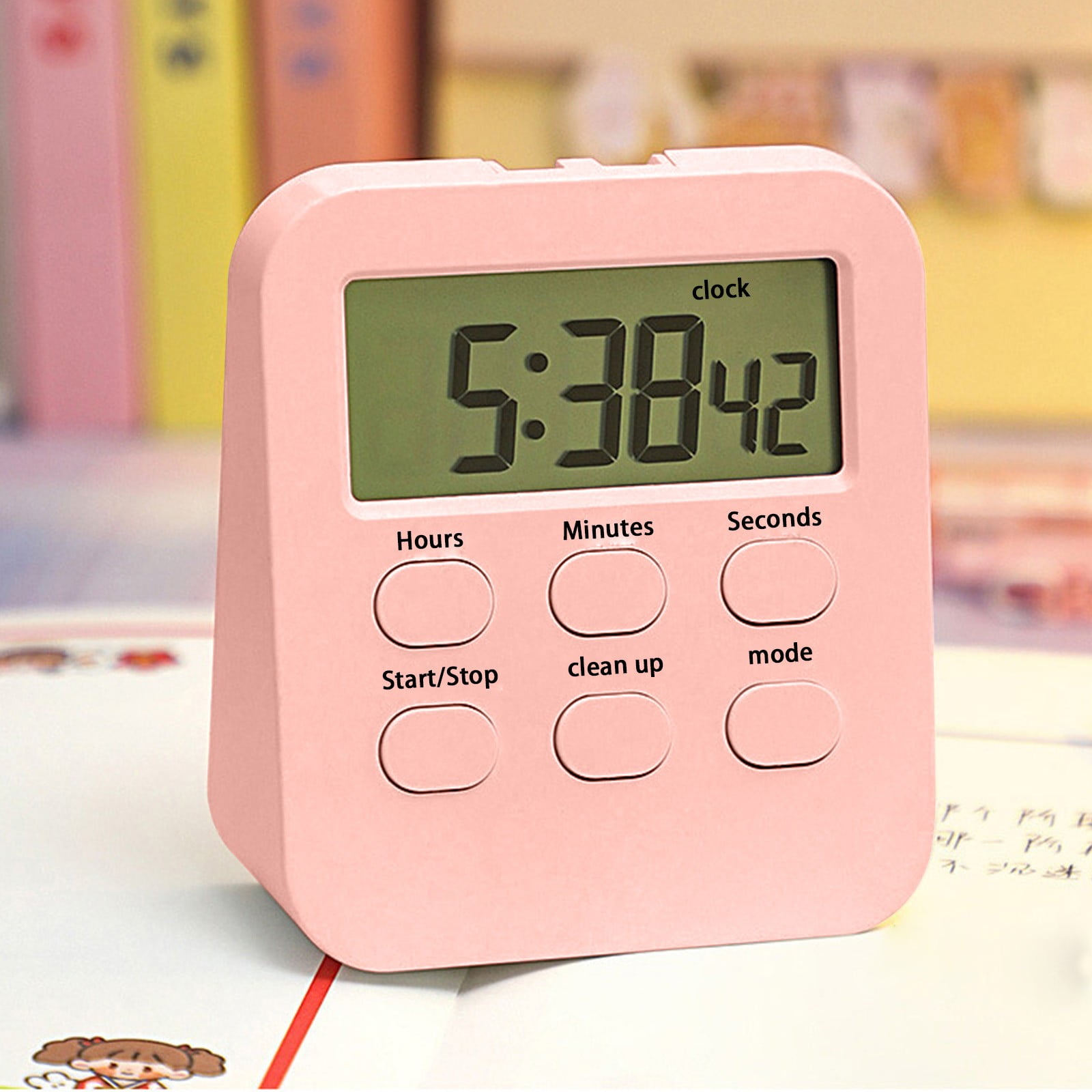 Leesechin Timer Self-Discipline Timer Kitchen Reminder Can Mute ...