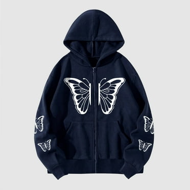 Rhinestone Graphic Hoodie with Head Cover,Oversized Aesthetic Skeleton Skull Jacket Streetwear ...