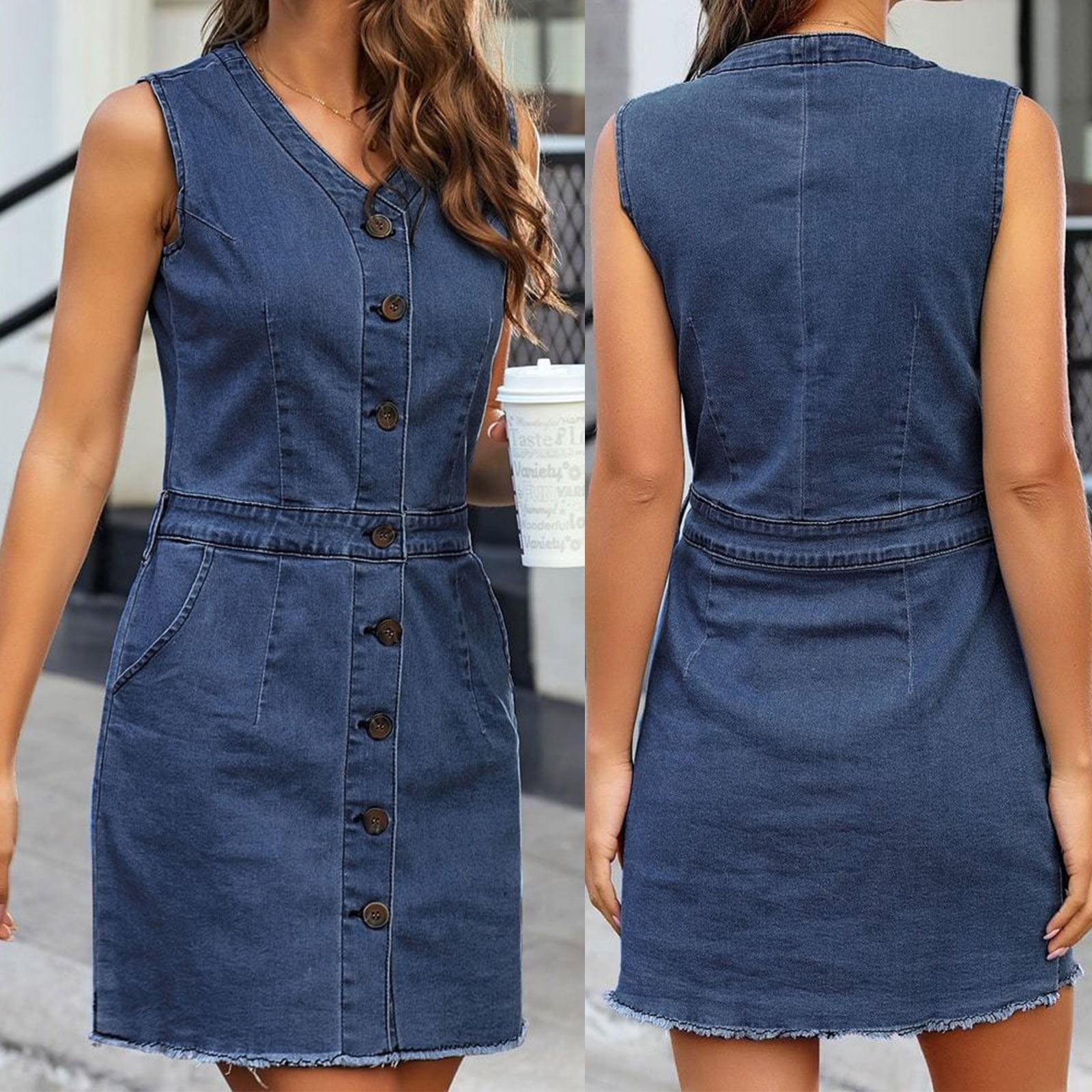 Leesechin Women Skirts Plus Deals Ladies Retro Button Irregular Split ... Leesechin Women Skirts Plus Deals Ladies Retro Button Irregular Split ...