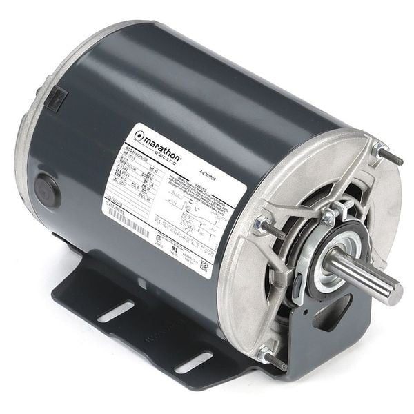 Leeson Belt Drive Motor,1/2 / 1/6 HP,115V AC 5KH49PN3026 - Walmart.com