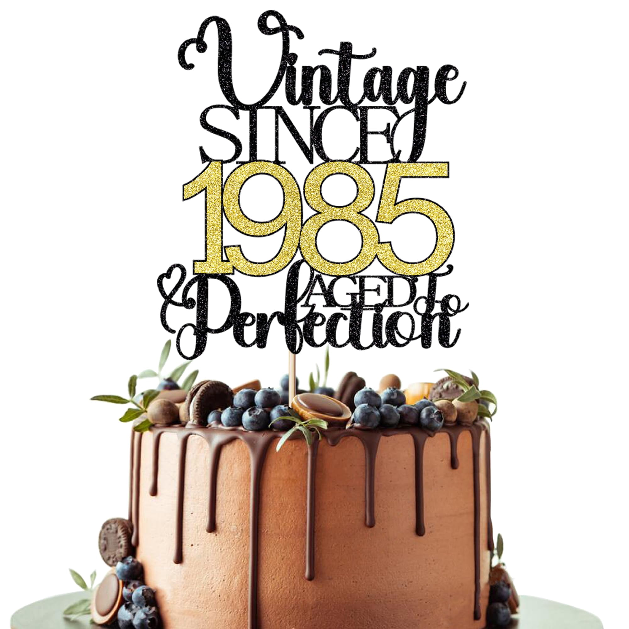 Leetaivie Vintage Since 1985 Aged To ITL1 Perfection Cake 40th Birthday ...