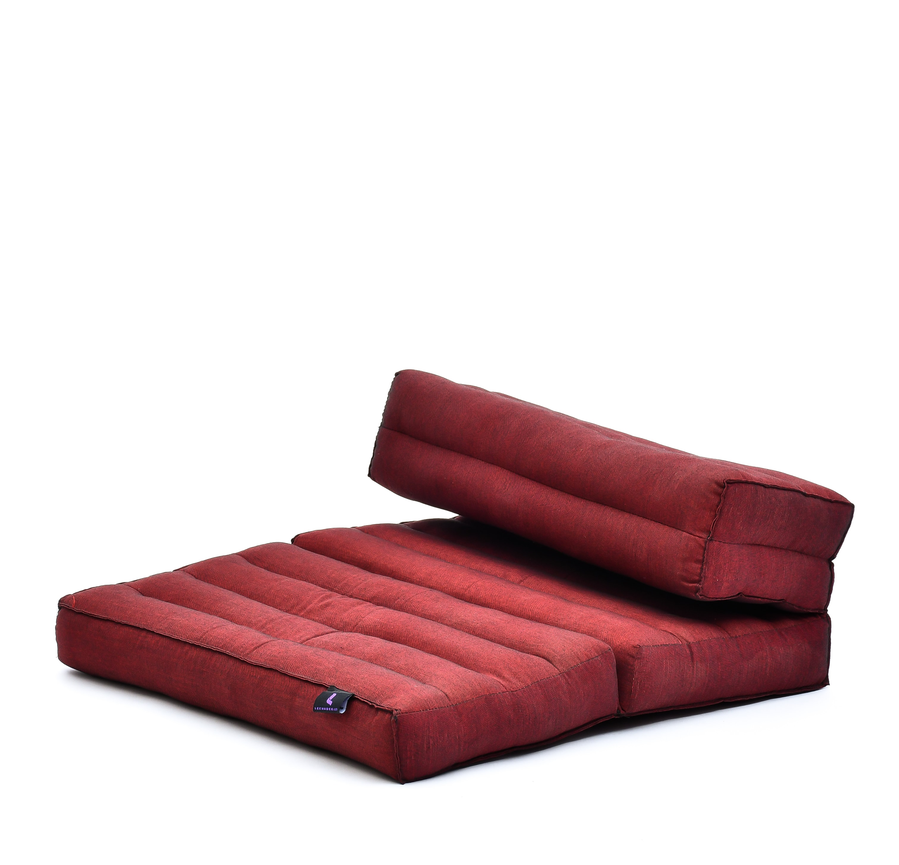 Leewadee Foldable Floor Mattress – 2 in 1 Floor Meditation Mat for Yoga ...