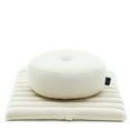 Leewadee Small Meditation Cushion Set – Zafu Yoga Pillow & Roll-Up ...