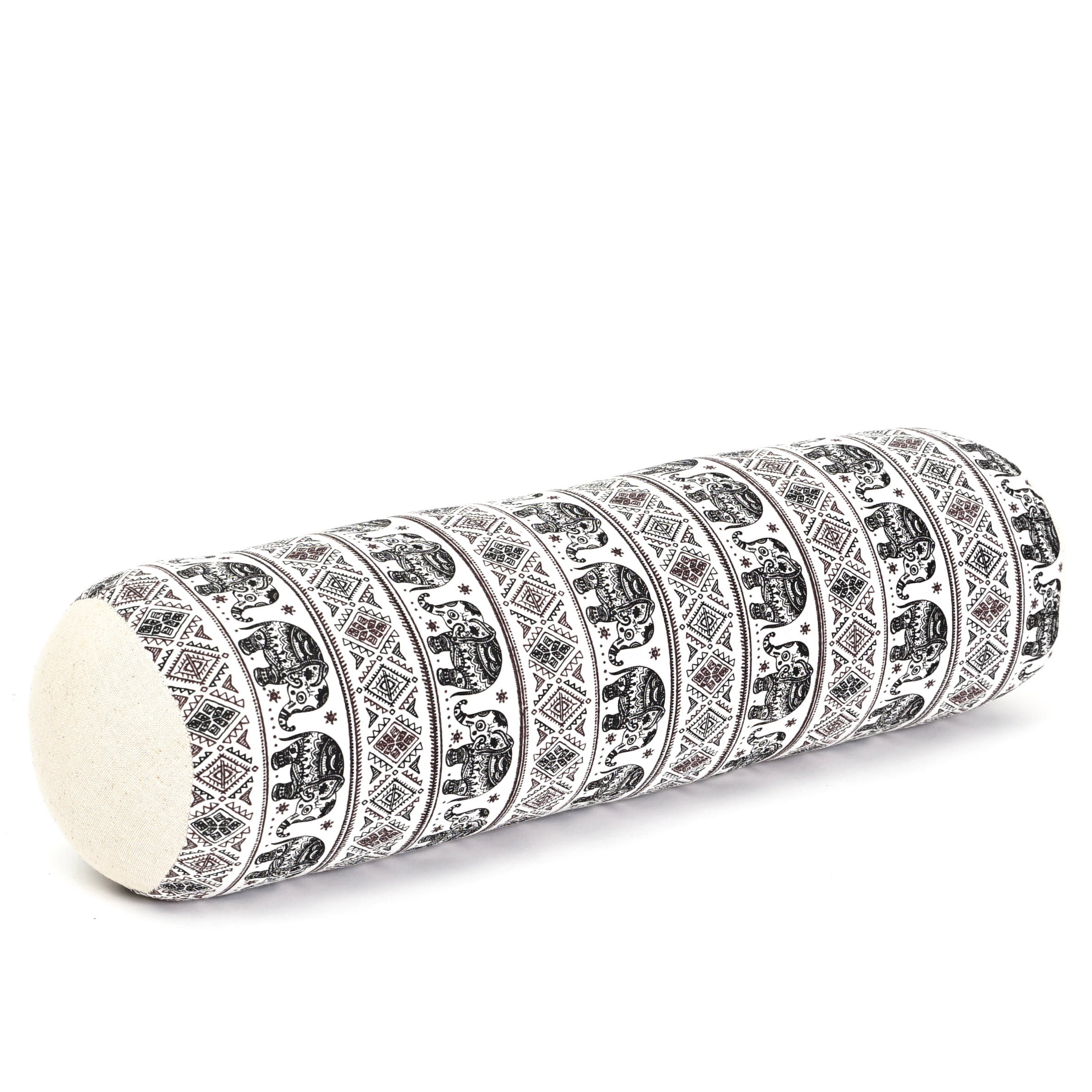 Leewadee Small Yoga Bolster – Shape-Retaining Cervical Neck Roll, Tube ...