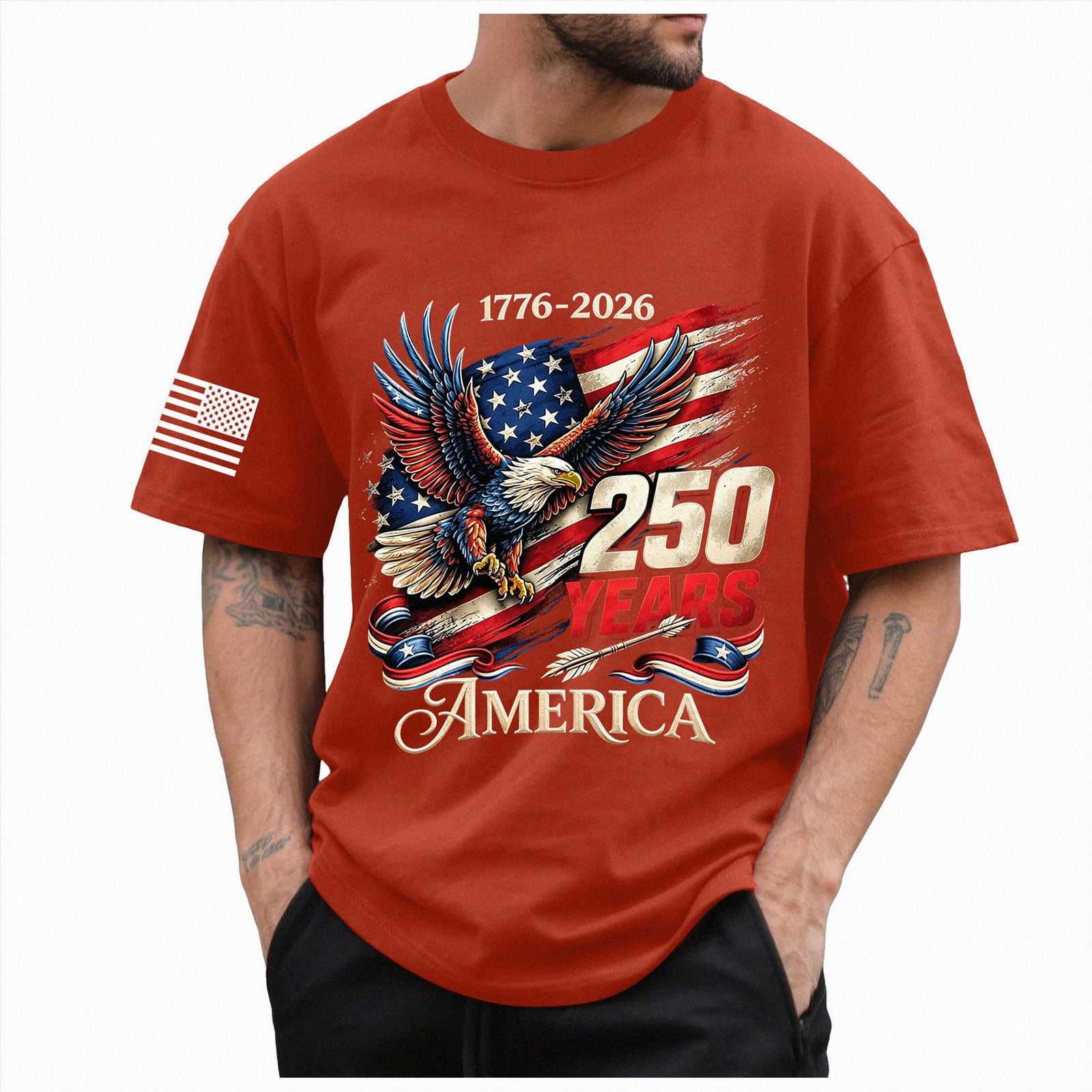 Leey-World 250th Anniversary Usa Shirts 1776-2026 250th Birthday ...