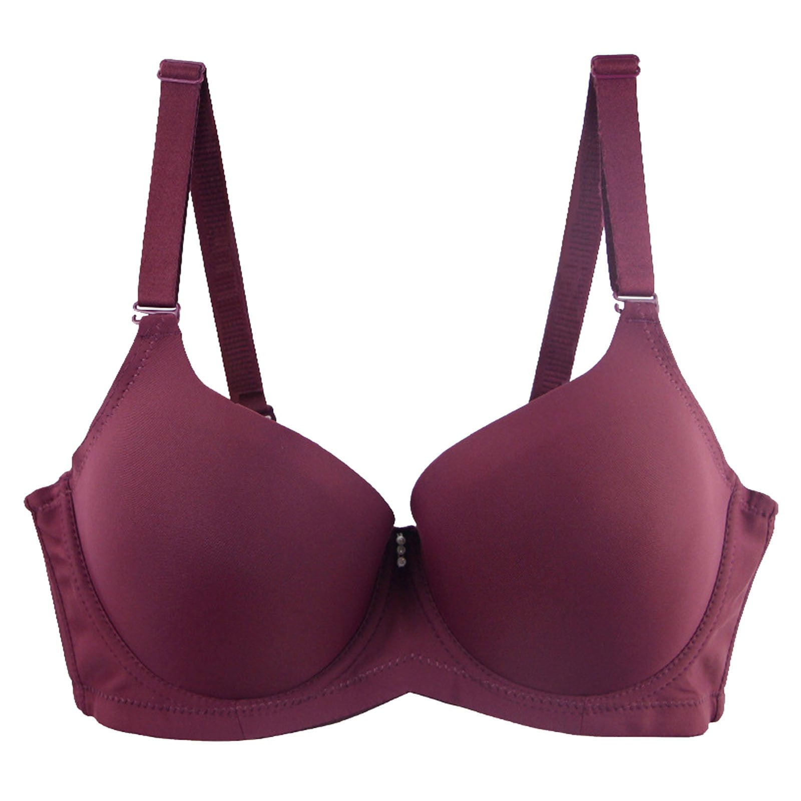 Leey-World Everyday Bras for Women Women's Full Figure Front Closure Bra, Beauty Back Smoothing ...