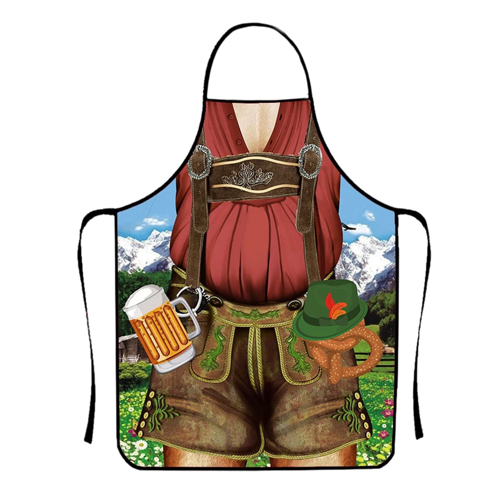 Leeye Oktoberfest Apron - Protective Sleeve, for Beer Festival, Bar ...