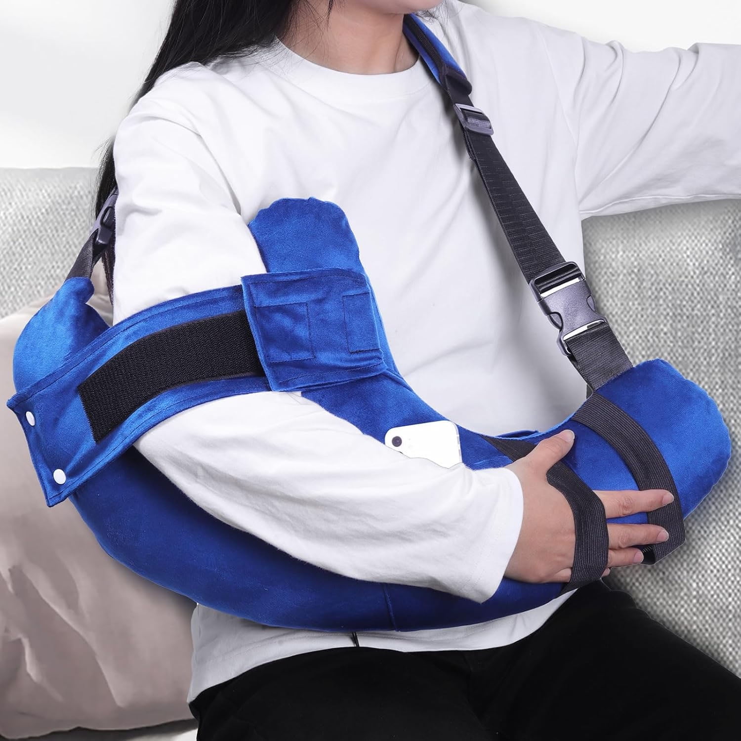 Lefeke Post Shoulder Surgery Pillow for Sleeping, Rotator Cuff Pillow ...