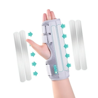 BESTSKY 5Pcs Finger Splint Ergonomic Trigger Finger Splint,Quick-Adjust ...