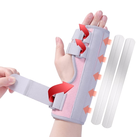 Lefeke Trigger Finger Splint, Multi Finger Brace with 4 Splints ...