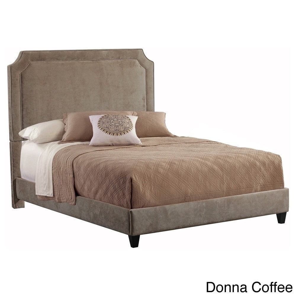Leffler Home Manor Belgrave King Upholstered Bed with Rails and ...