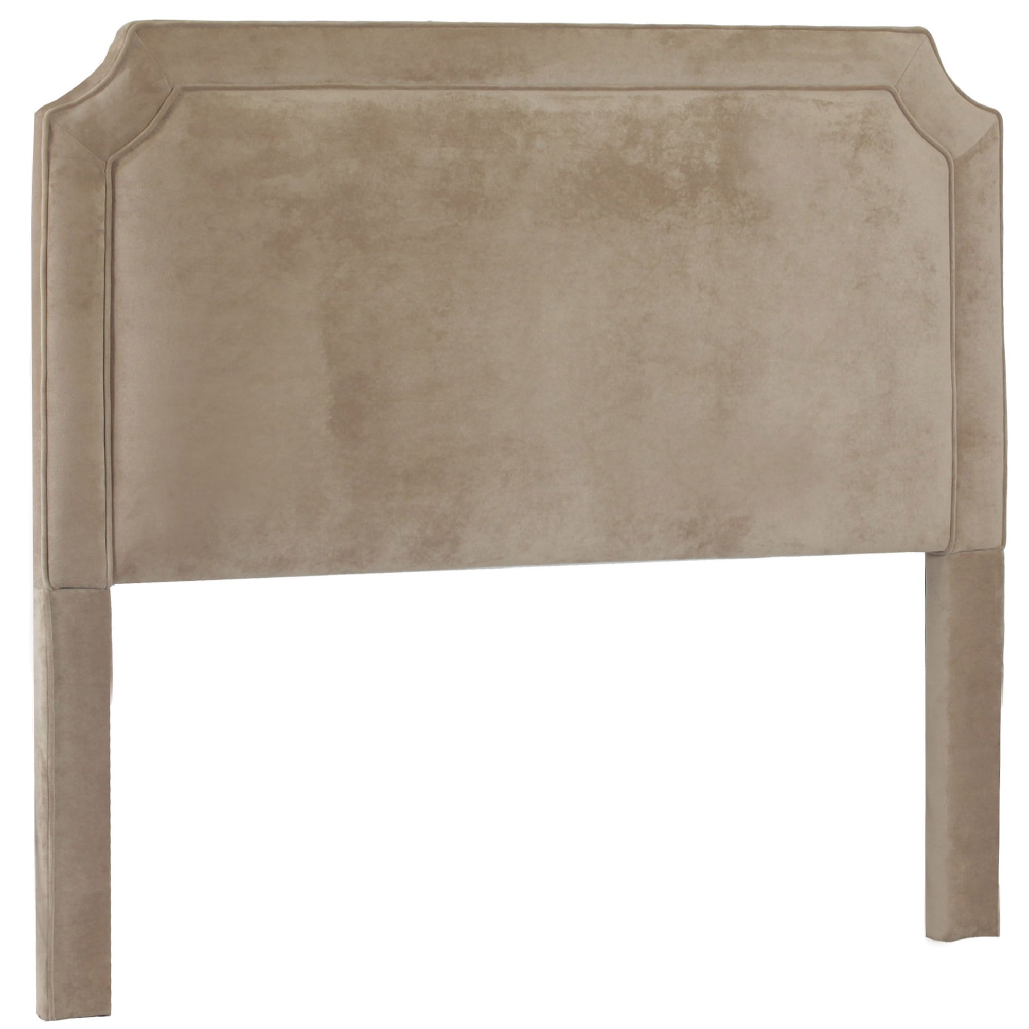 Leffler Home Manor Belgrave King Upholstered Headboard in Donna Coffee ...