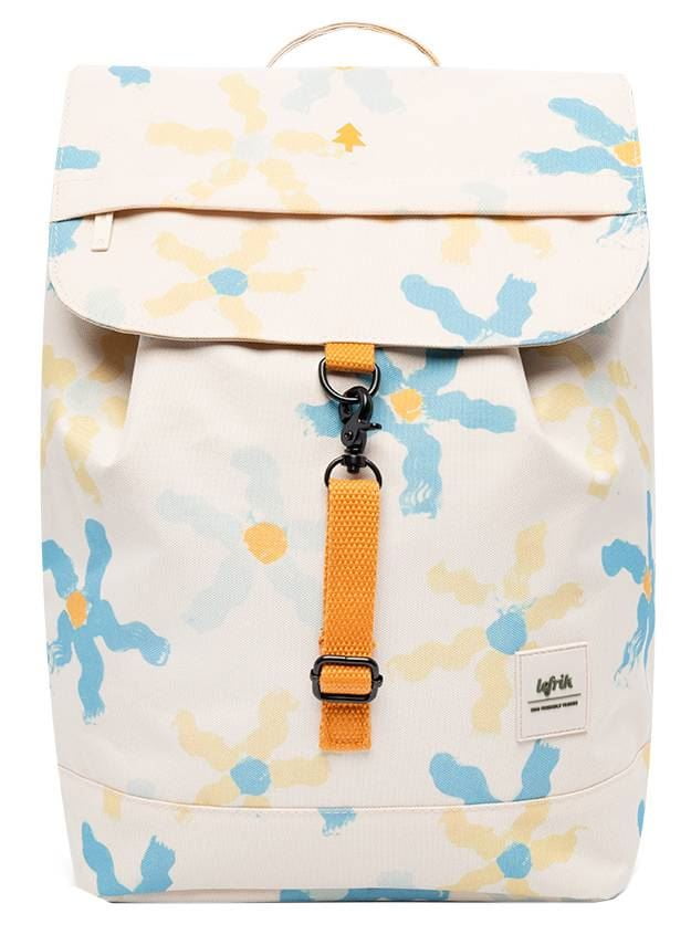 Lefrik Scout Daisy Backpack - Cream/Blue/Yellow - Walmart.com