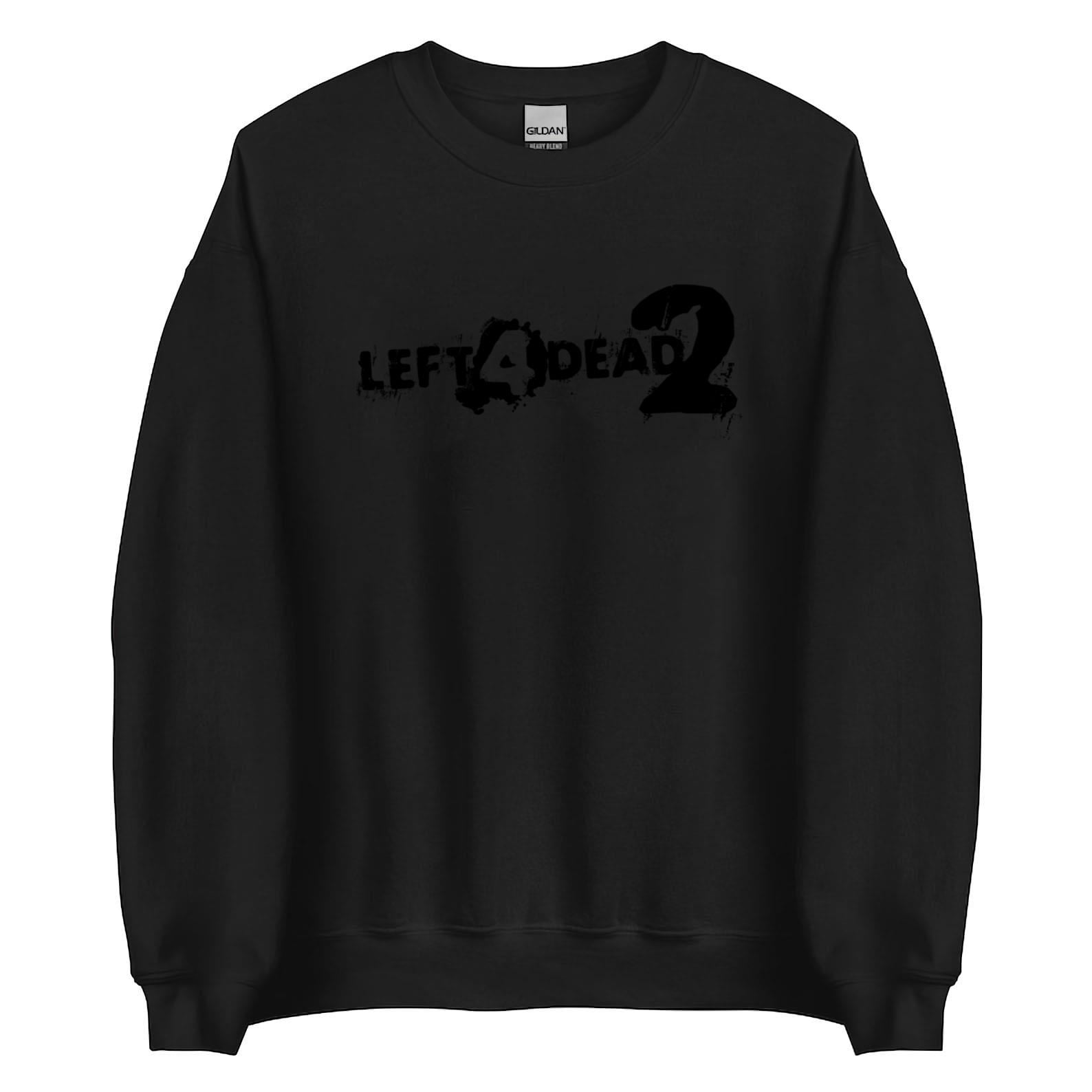 Left 4 Dead 2 Black and White Logo, vintage marketing tee for L4D promo ...