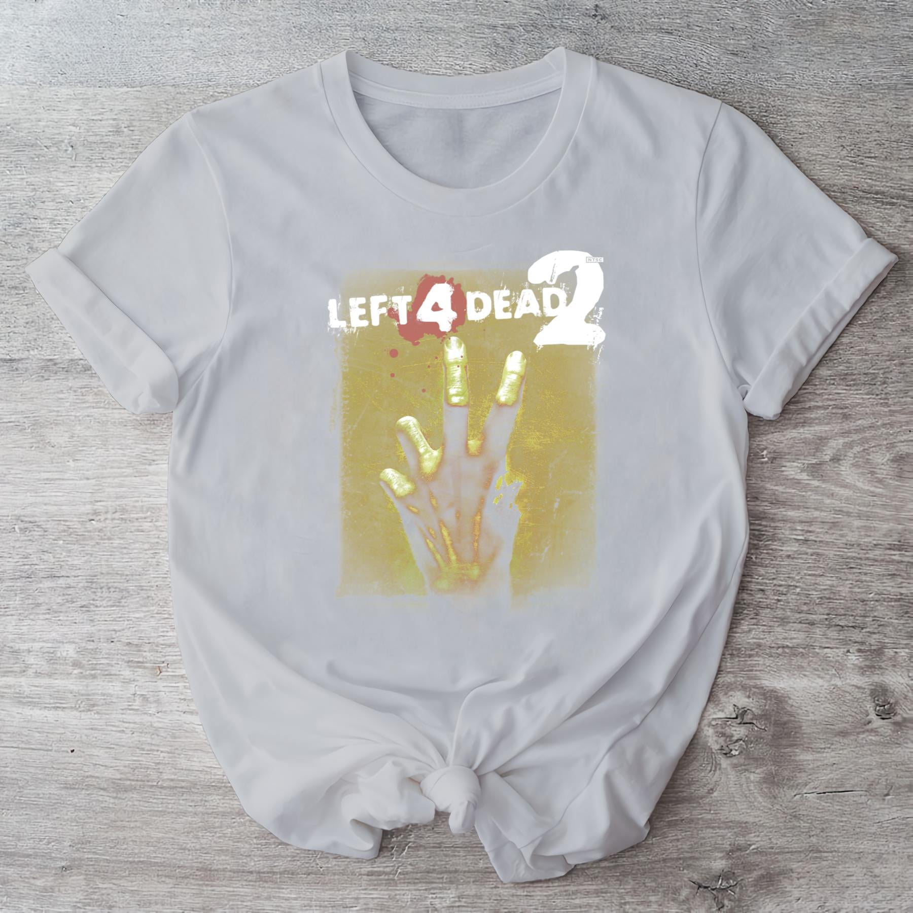 Left 4 Dead 2 Classic T-Shirt, Y2k aesthetic, 2000s gaming tee L4D2 ...