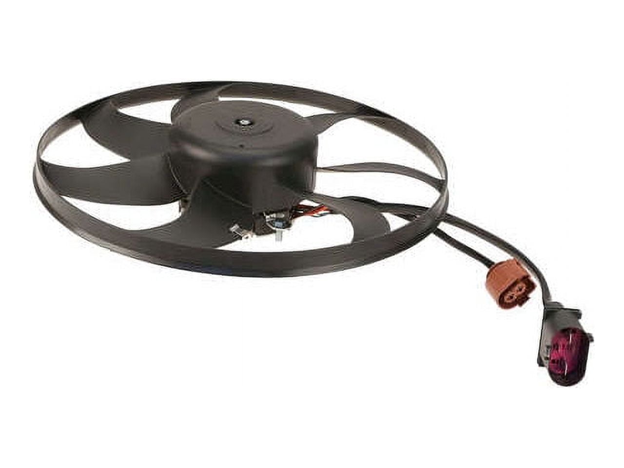 Left Auxiliary Fan Assembly - Compatible with 2012 - 2022 Volkswagen ...