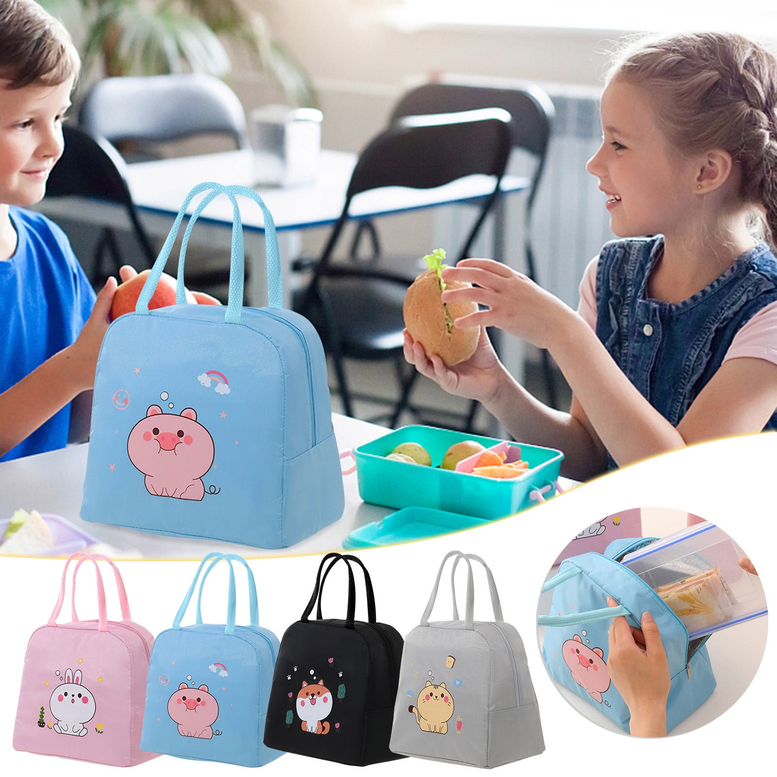 Only a Few Left, Canvas Bento Tote Bag, Thermal Insulated Lunch Pouch ...