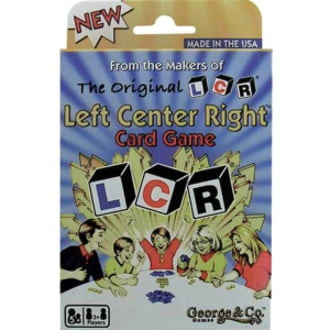 LCR - Left Center Right Card Game by George Company - Yellow Box ...