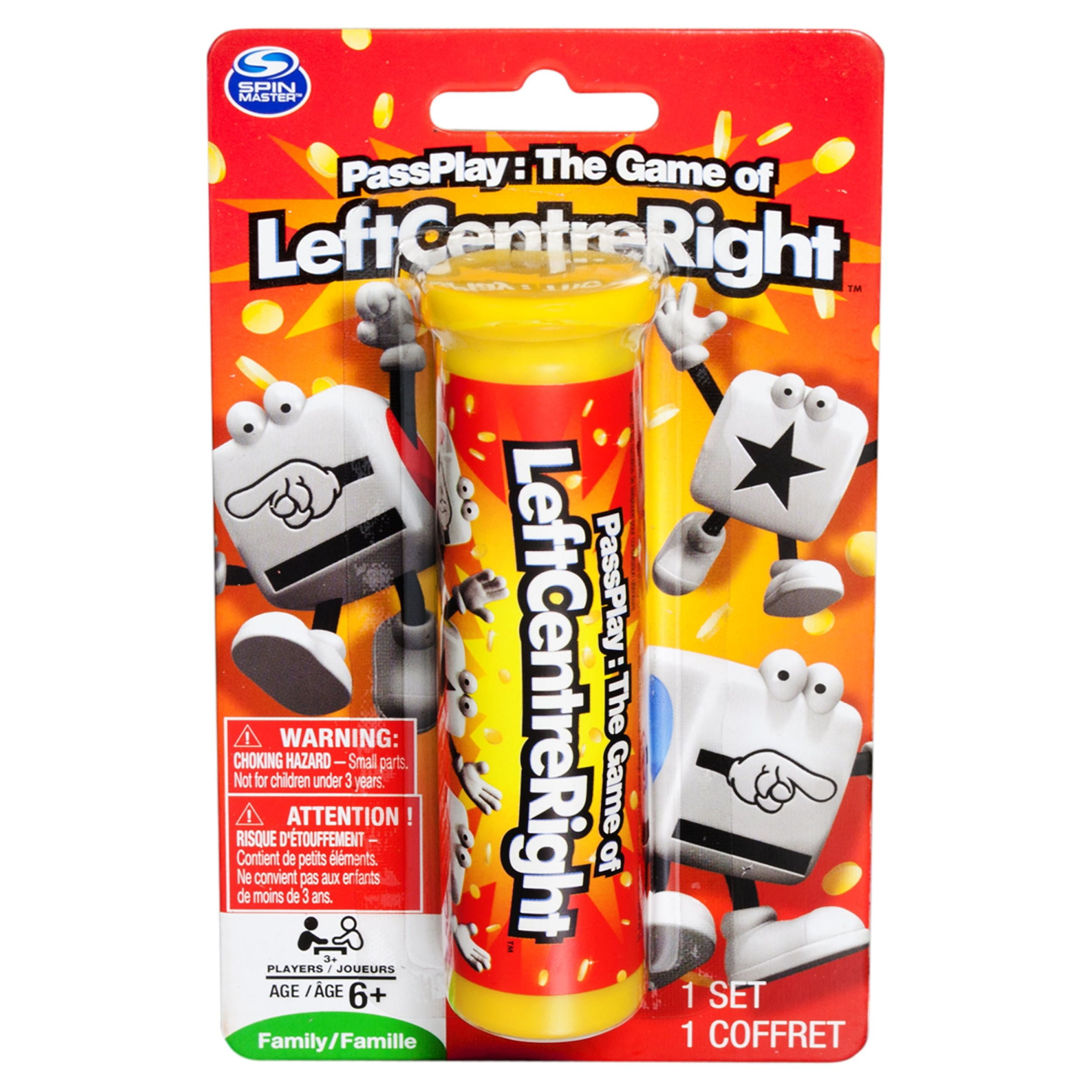 PassPlay Left Center Right Dice Game - Addictive, Fast, Easy, Travel ...