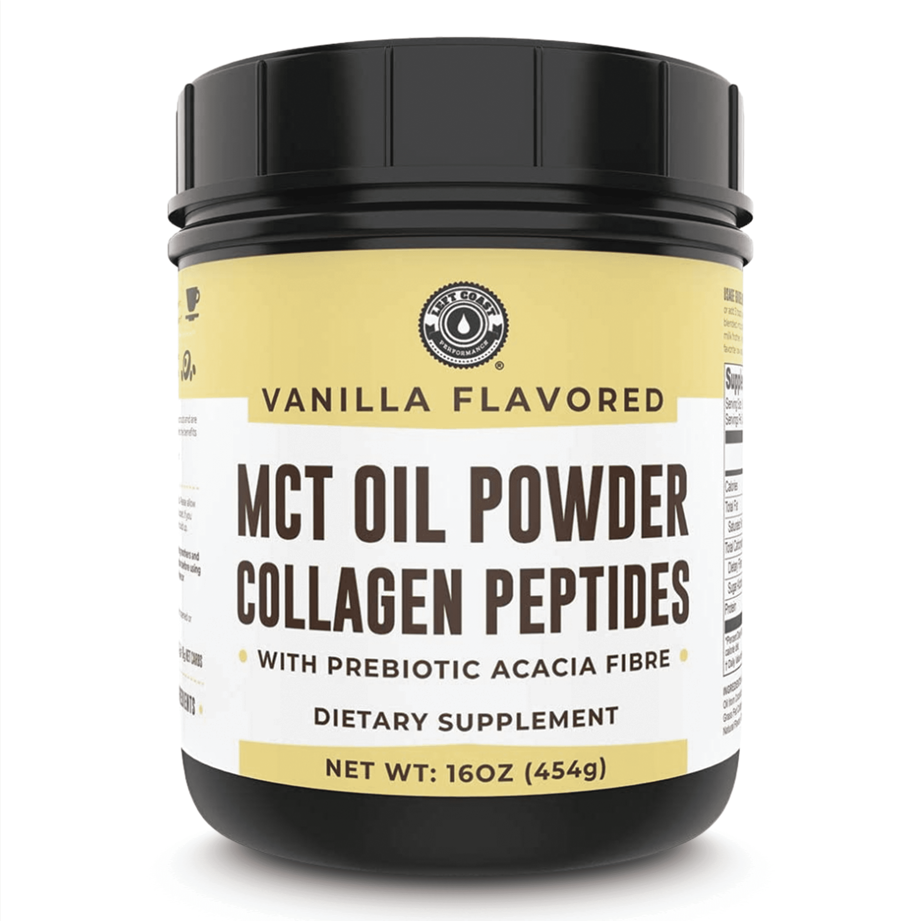 Left Coast Performance MCT Oil Keto Collagen Peptides Powder | Grass ...