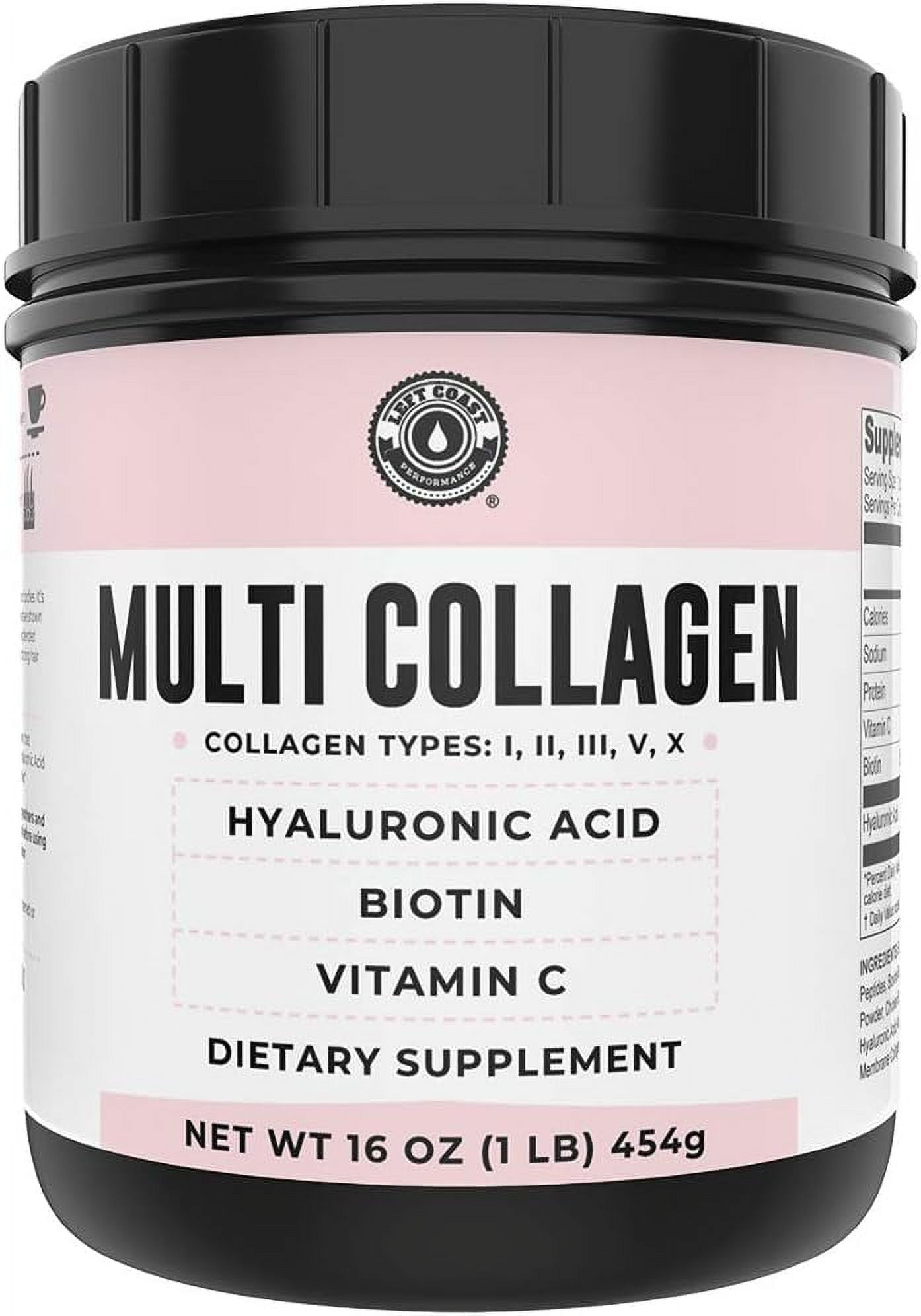 Left Coast Performance Multi Collagen Protein Powder: Women's ...